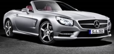 Mercedes-Benz SL500 Dimensions 2016 - Length, Width, Height, Turning ...