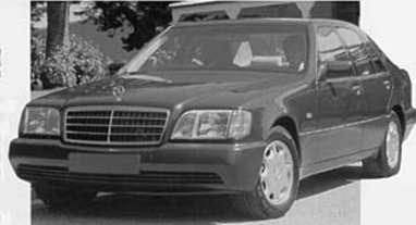 Mercedes-Benz S-Class Dimensions 1995 - Length, Width, Height, Turning ...