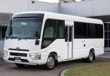 Toyota Coaster Dimensions 2019 - Length, Width, Height, Turning Circle ...