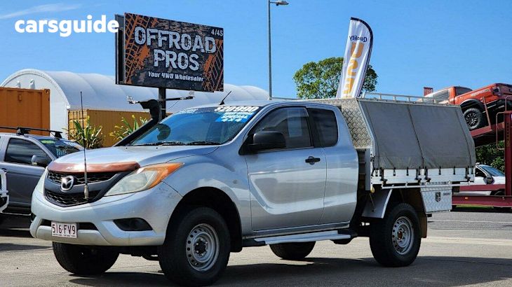 2012 Mazda BT-50 B32P XT Cab Chassis Freestyle 4dr Man 6sp 4x4 3.2DT ...